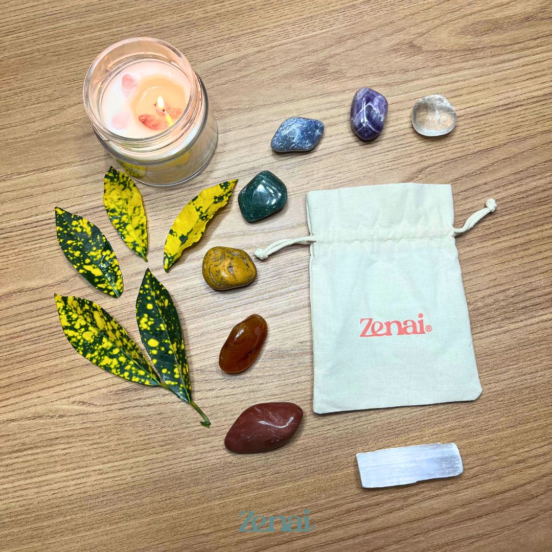 Pedras 7 Chakras - Zenai