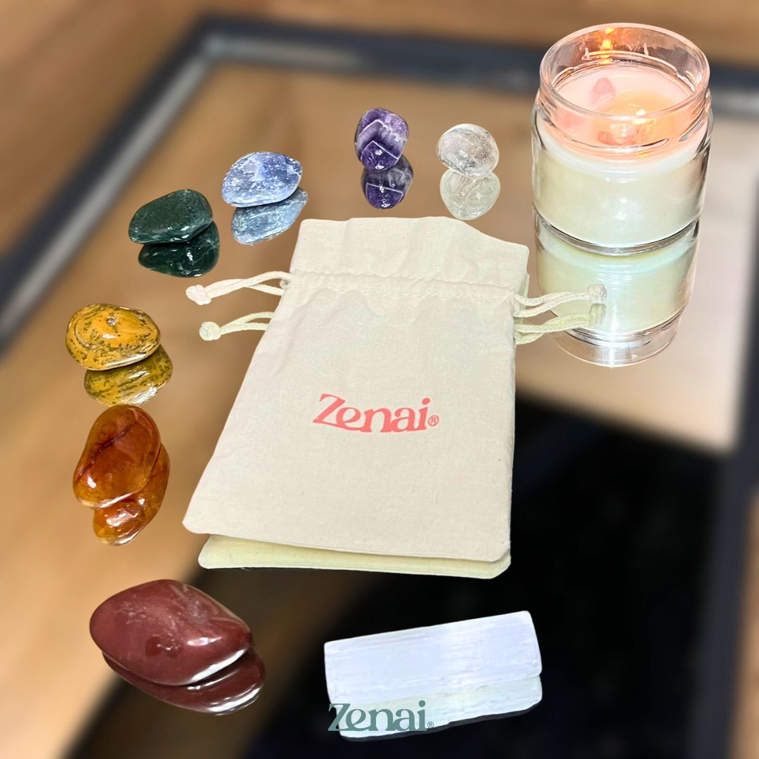 Pedras 7 Chakras - Zenai