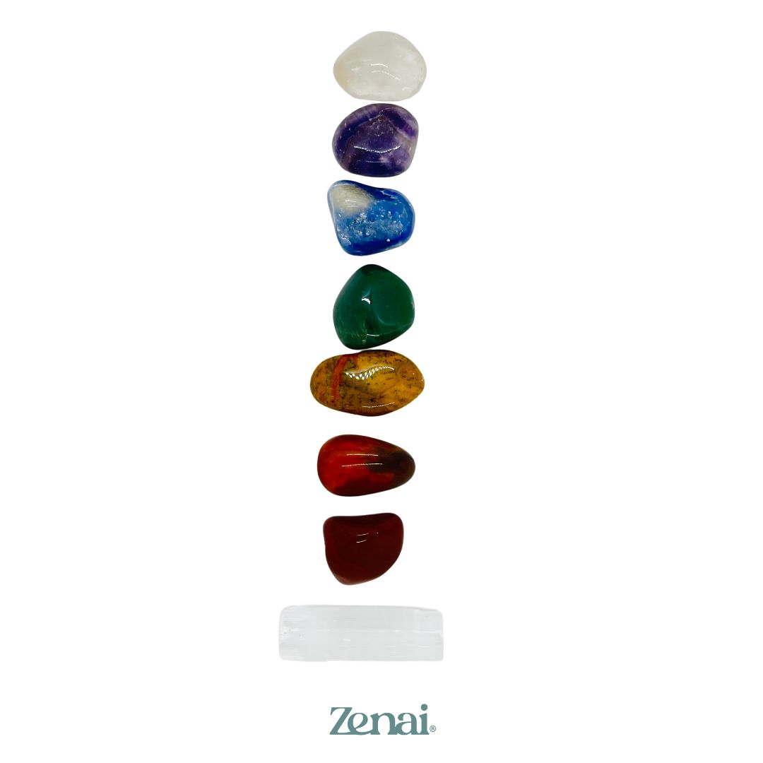 Pedras 7 Chakras - Zenai